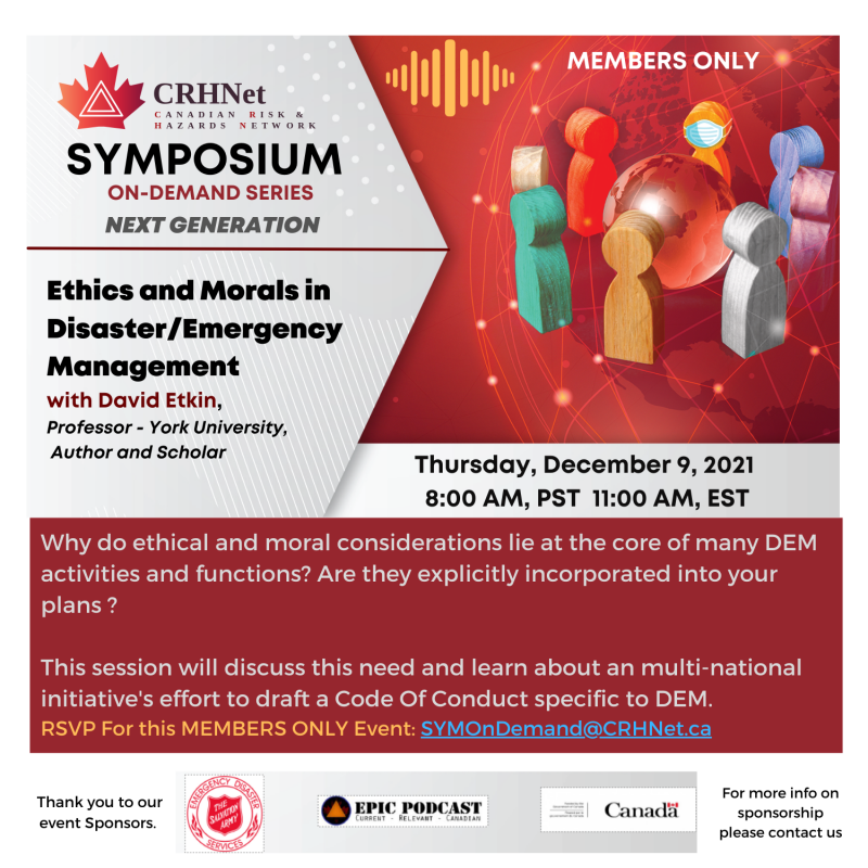 David Etkin - Ethics Workshop - CRHNet